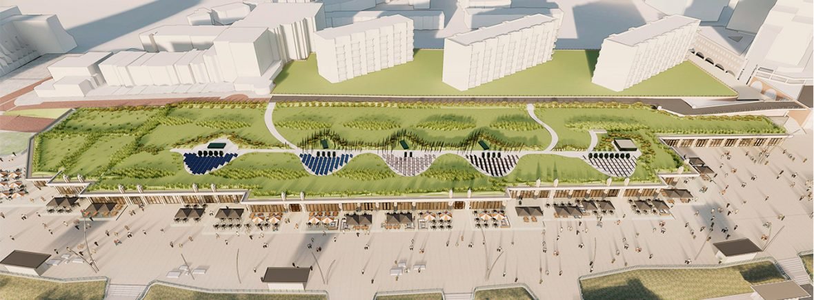 CAR PARK SCHEVENINGEN, THE HAGUE - BACH